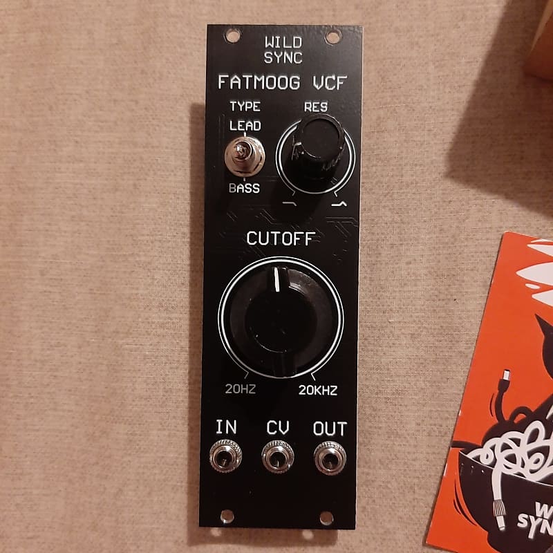 Wildsync FATMOOG VCF - Moog style low pass filter for | Reverb