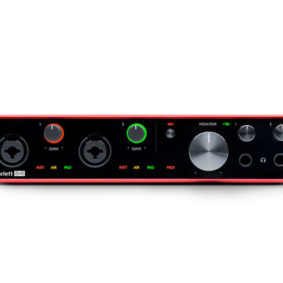 New Focusrite Scarlett 8i6 3G Audio Interface with MIDI, Two | Reverb