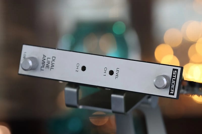 Studer 089 Mixer Dual line AMP 1.091.036-11 Excellent | Reverb