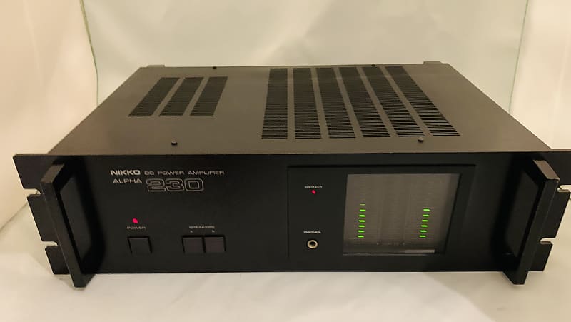 NIKKO Alpha 230 Stereo Power Amplifier (Japan) | Reverb