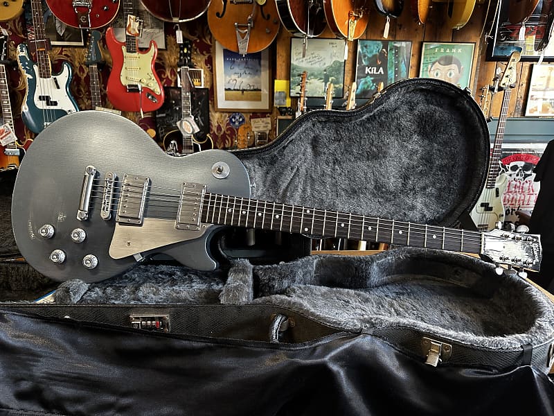 Gibson Les Paul Baritone 2004 - Pewter Metallic | Reverb