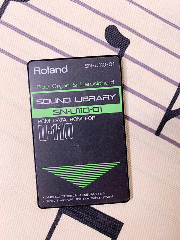 Roland PCM DATA ROM FOR U110 U220 SN-U110-01 Pipe organ | Reverb UK
