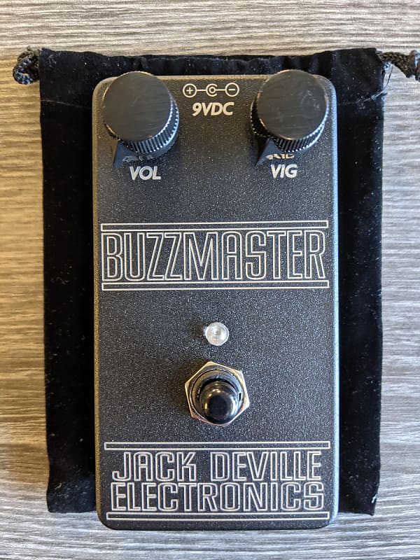 Jack DeVille Buzzmaster Fuzz Pedal - NOS | Reverb
