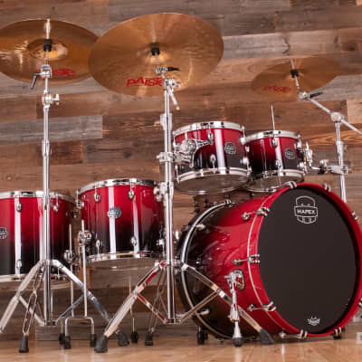 LUDWIG CLASSIC MAPLE OUTFITTER 6 PIECE DRUM KIT, AGED ONYX | Reverb UK