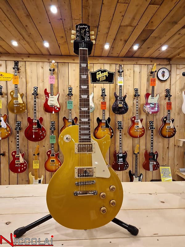 EPIPHONE LES PAUL STANDARD 50s METALLIC GOLD | Reverb Canada