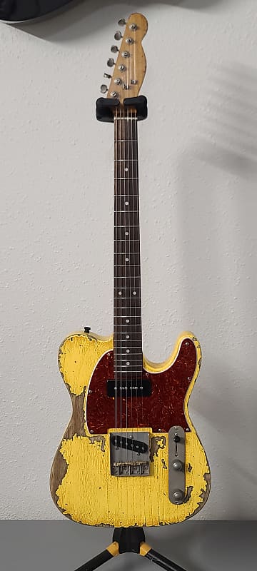 Nate's Relics Telecaster VIDEO! P90 Upgrade, Excellent | Reverb