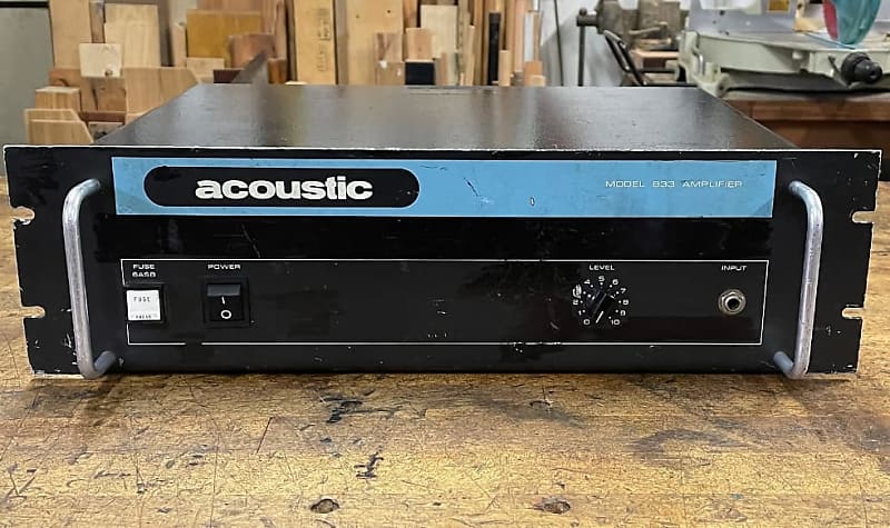 Vintage 1977 Acoustic Model 833 Power Amp | Reverb
