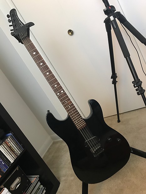 Schecter CB-2000 aka Celloblaster 1997? Black gloss finish | Reverb