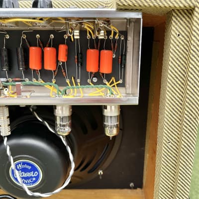 Marsh Tweed 5E3 Tube Guitar Amp Kit/Clone with Weber 12A125 | Reverb