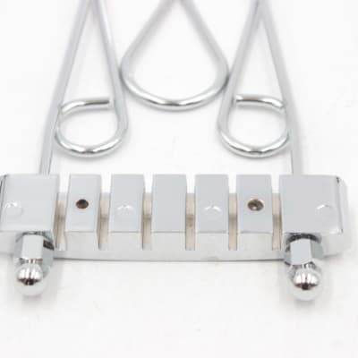 Chrome Trapeze Jazz Archtop Guitar Tailpiece - New Open Box | Reverb