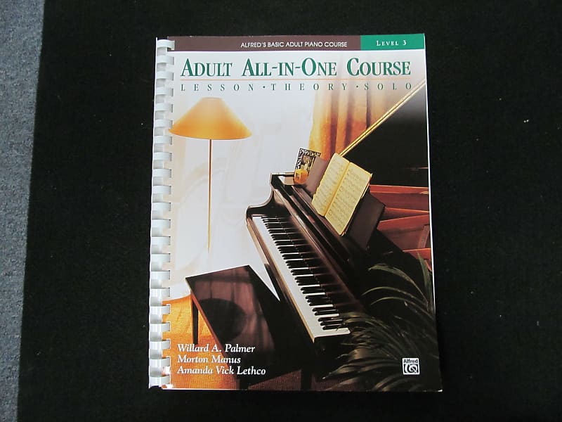 Alfred Music Adult All-In-One Piano Course Level 3 Lesson | Reverb