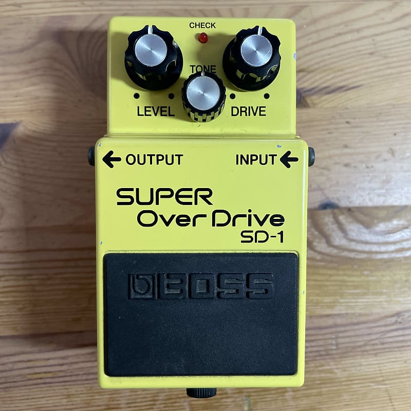 Boss SD-1 Super OverDrive (Silver Label) 2007 | Reverb