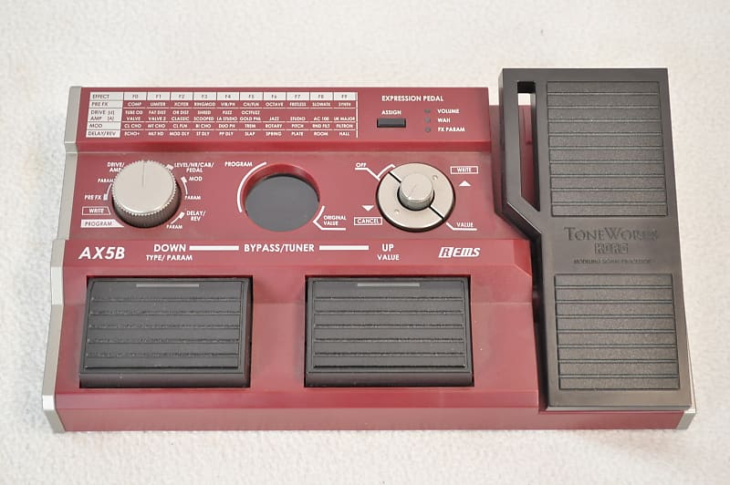 Korg Bass ToneWorks AX5B Demo Bass Guitar Multi Effects | Reverb