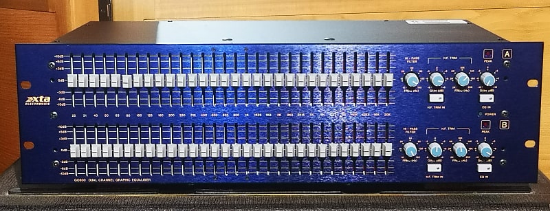 XTA GQ600 Dual Channel Graphic Equaliser | Reverb