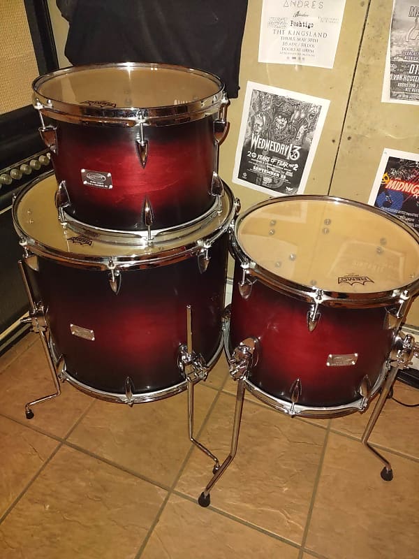 OCDP Orange County Orange county drums 2008 - Red Burst | Reverb