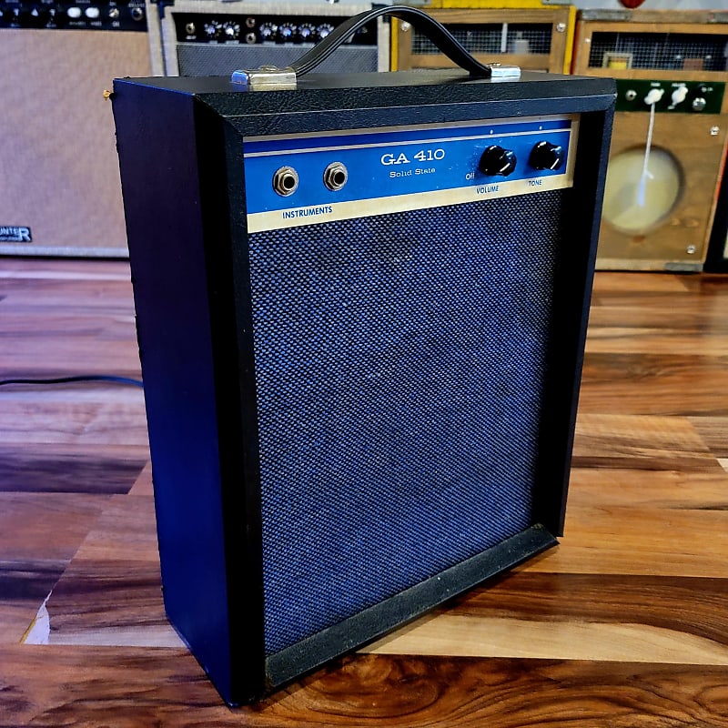 1968 FGE Gretsch GA-410 Solid State Combo Amp | Reverb