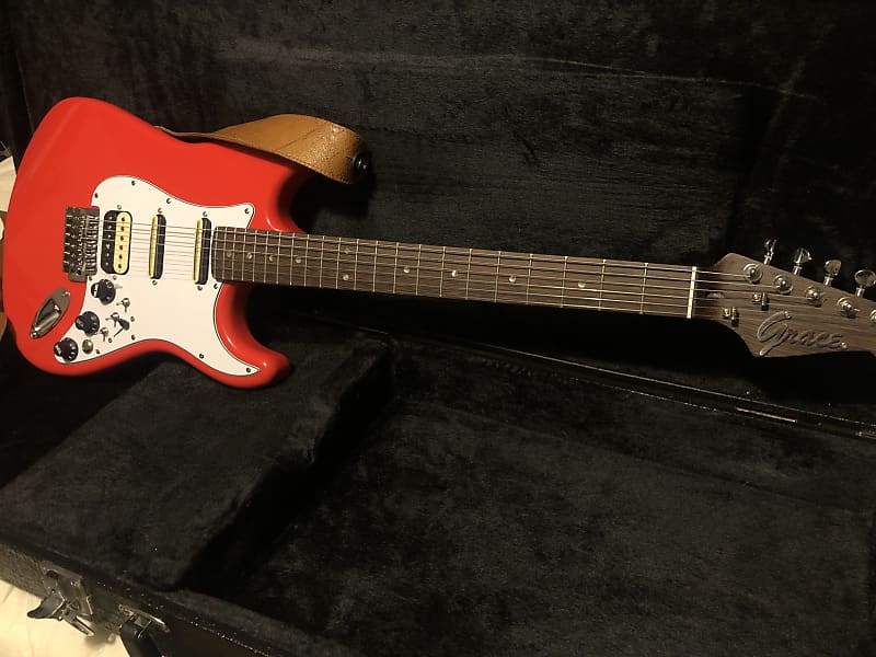 Custom Fiesta Red Strat | Reverb