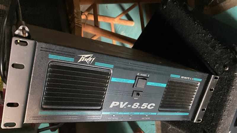 Peavey pv 8.5c power amp amplifier LOCAL PICKUP circa 1990s | Reverb