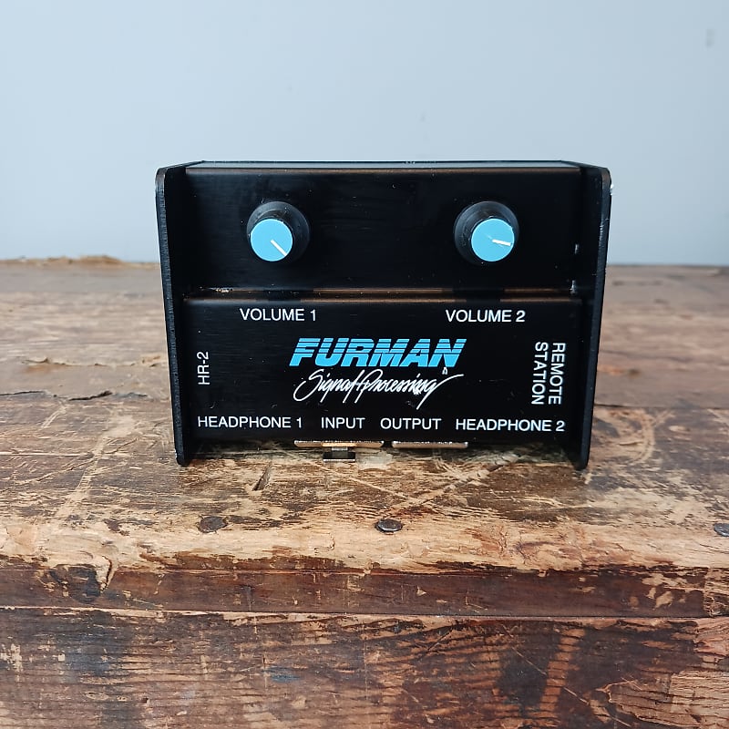 Furman HR-2 Signal Processing | Reverb