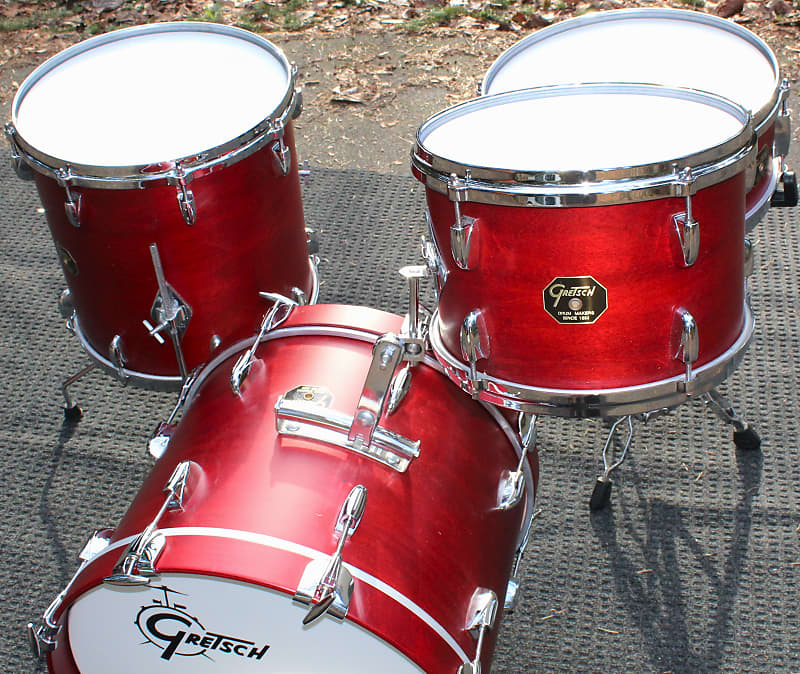 Gretsch USA Bop Vintage Build 2010's - Antique Wine | Reverb