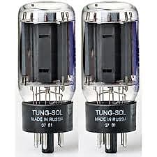Tung-Sol 6L6GC "STR" Power Tube, Matched Pair. Brand New with | Reverb