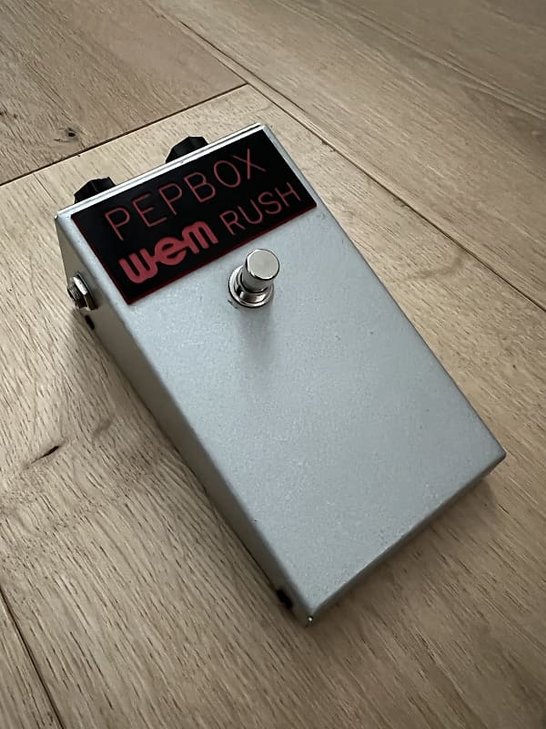 WEM Pep box fuzz official reissue used by the Beatles Pep box | Reverb