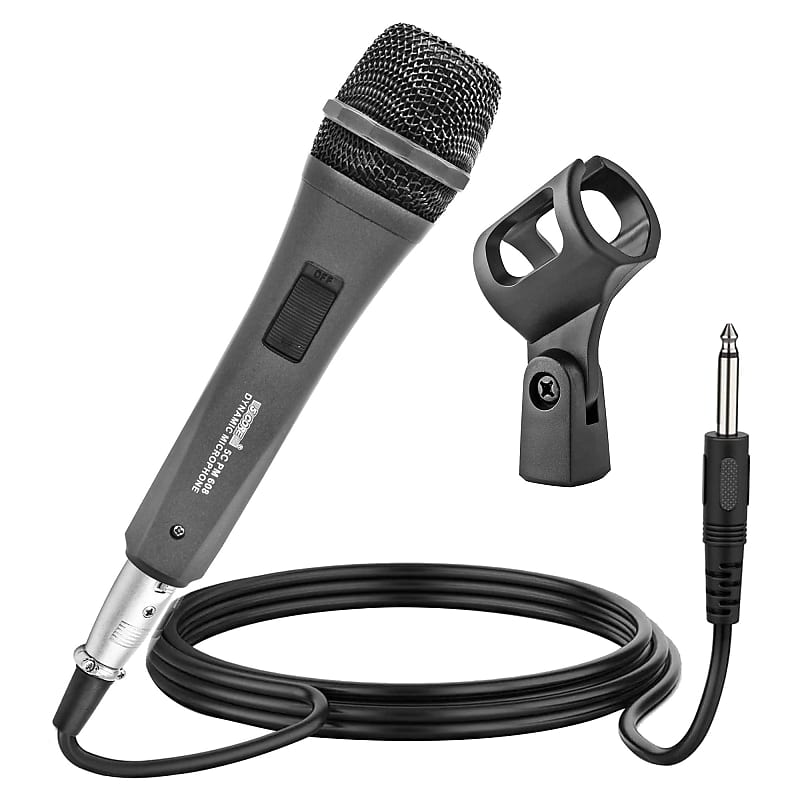 5 Core Microphone XLR Dynamic Mic Karaoke Singing Handheld | Reverb