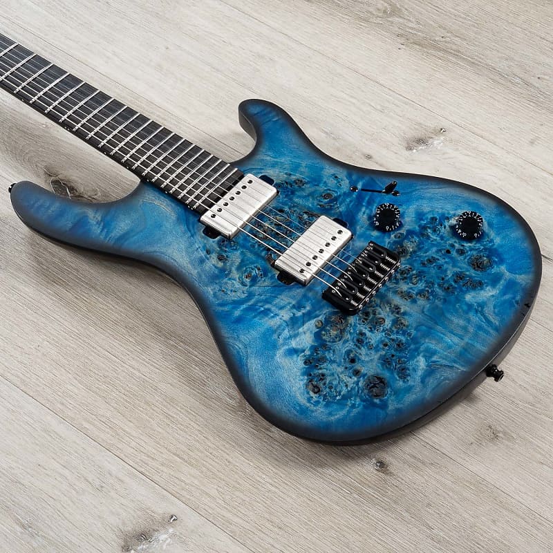 Mayones Regius 7 7-String Guitar, 3A Eye Poplar Top, | Reverb