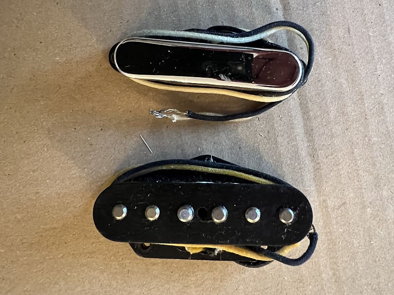 Fender USA Vintage 62 Telecaster Pickups 2000s Chrome | Reverb