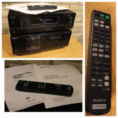 Sony HI-FI stereo Components w/ remot - Refurbished | Reverb