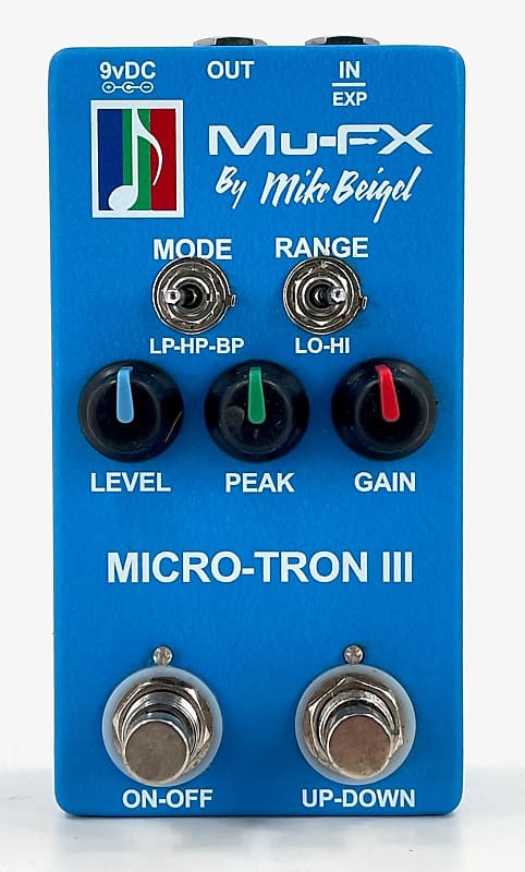 MU-FX Micro-Tron III Envelope Filter Pedal in Excellent | Reverb