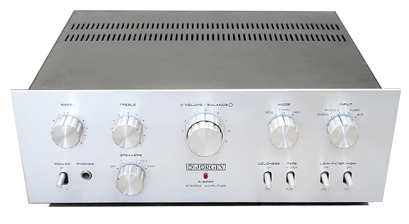 Vintage Jorgen A-555P Stereo Amplifier | Reverb