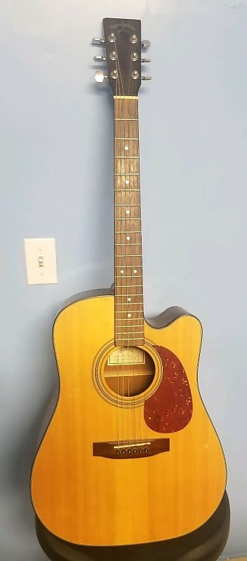 Martin Sigma DM-18 AC 6-String Cutaway Acoustic Guitar | Reverb