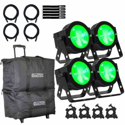 ADJ 12P Hex IP LED Par Fixtures with Carrying Cases Duo Pack | Reverb