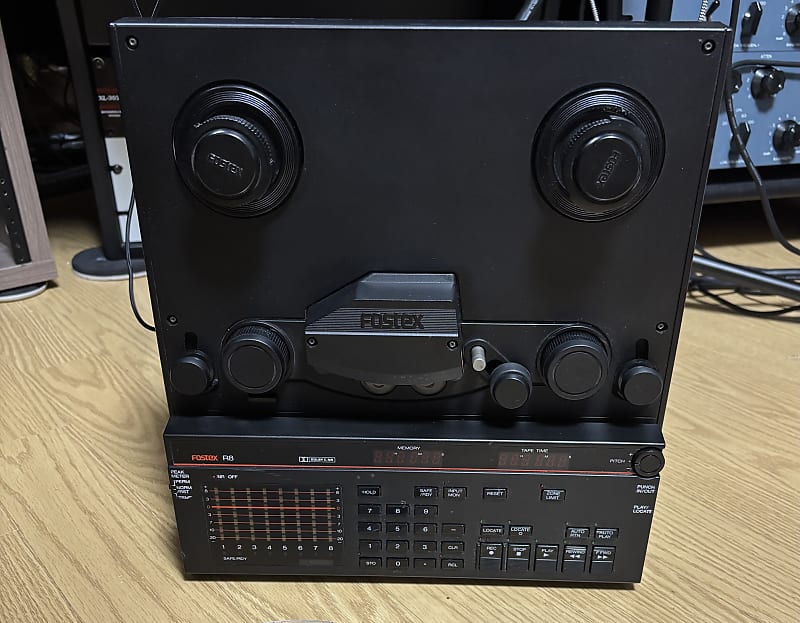 Fostex R8 8 Track Multitrack Reel Deck (Upgraded pulleys) | Reverb
