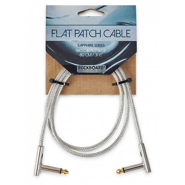 ROCKBOARD RBO CAB PC F 80 SP Saphhire Patchkabel WKl-WKl | Reverb