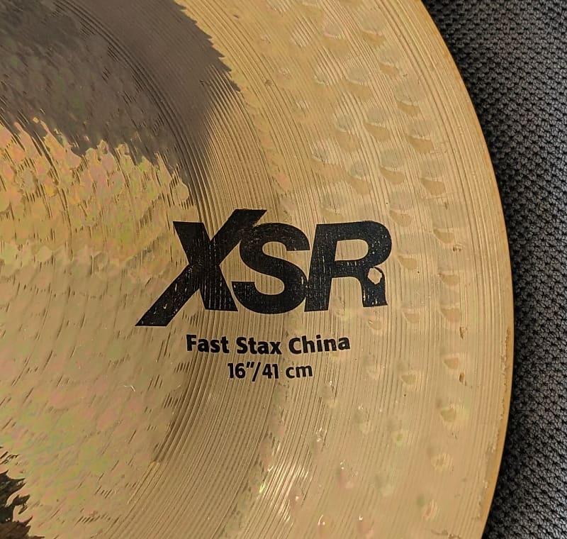 Sabian XSR Fast Stax China 2020's - Brilliant | Reverb