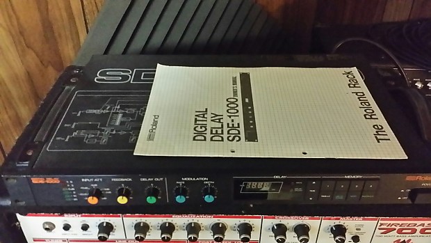 Roland SDE-100 Rack Delay | Reverb