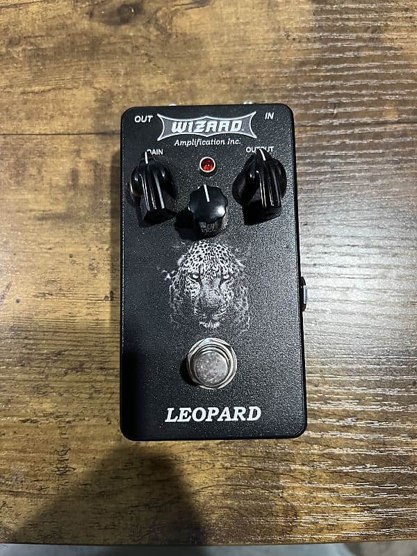 Wizard Leopard Clean boost Present - Black | Reverb
