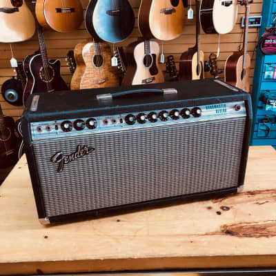 Fender Bandmaster Reverb 1969 - Silver Panel Drip Edge | Reverb