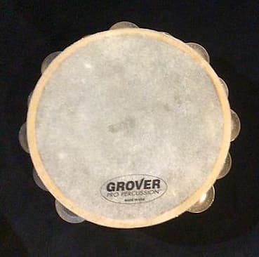 Grover Pro Percussion - 8" German Silver Tambourine -Double | Reverb