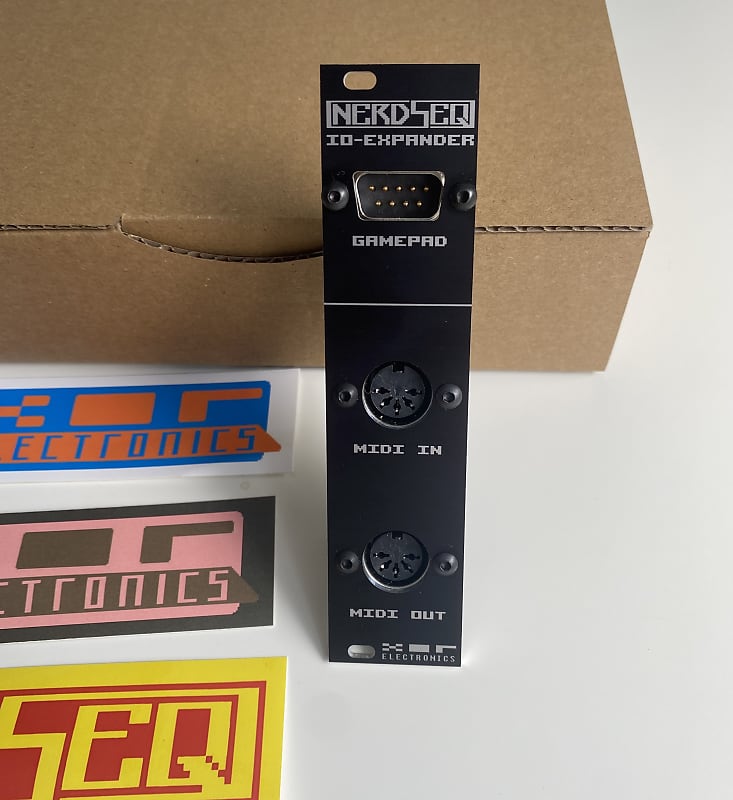 XOR Electronics Nerdseq I/O Expander Black | Reverb
