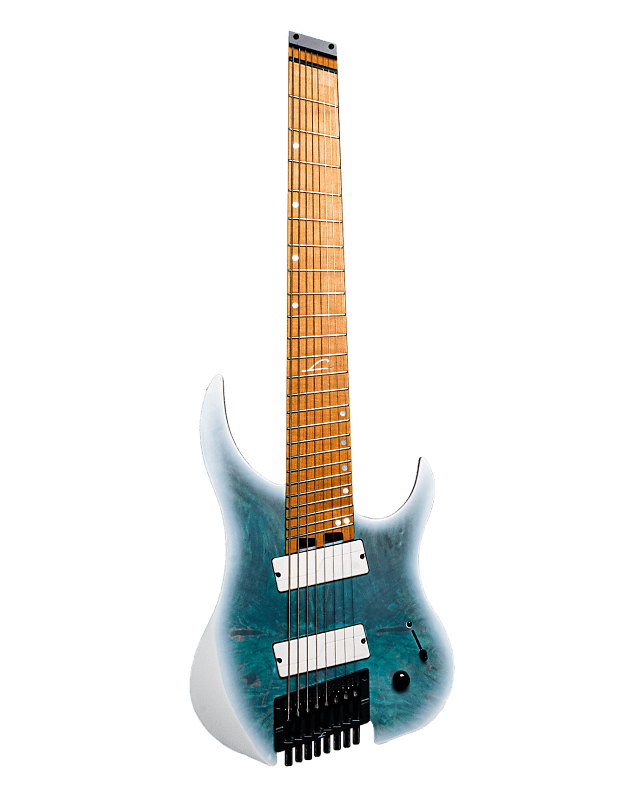 Legator Ghost G8FOD 8 String Multi-Scale 2020 Arctic White | Reverb