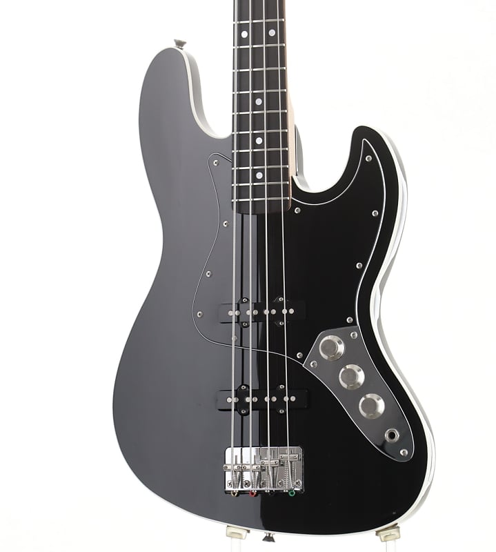 FENDER Aerodyne Jazz Bass Medium Scale Black [SN JD15010490] | Reverb