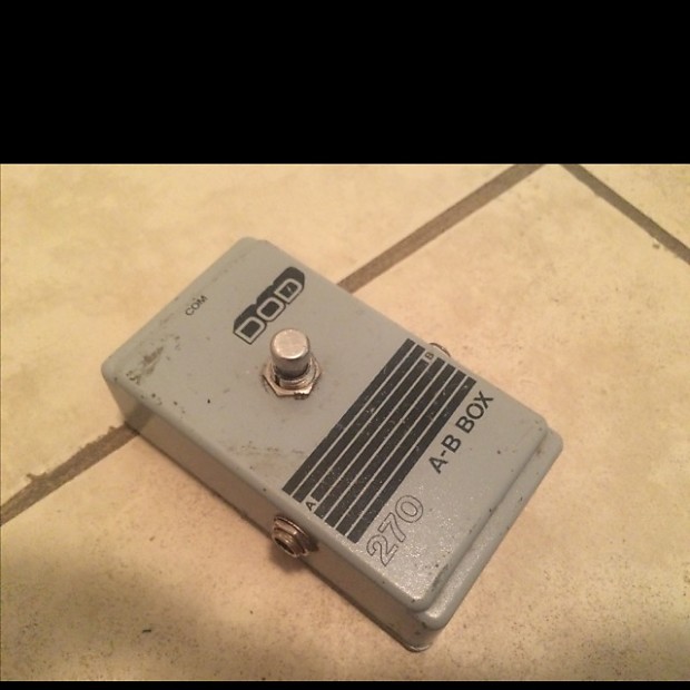 DOD A-B Box 270 1980s Grey | Reverb