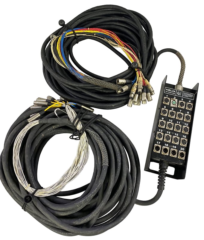 ProCo Helix Standard 16 Channel 4 Return Splitter Snake 75 ft | Reverb