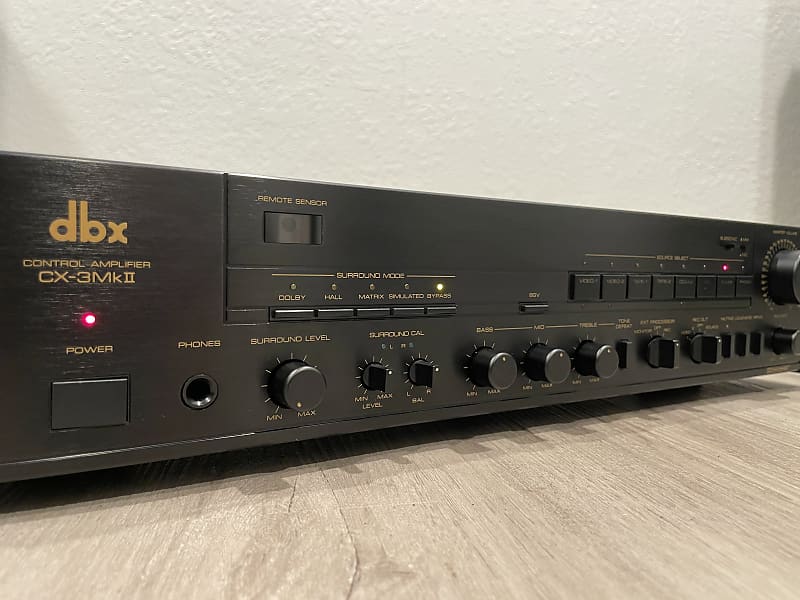 DBX CX-3MKII Preamplifier with Phono Stage | Reverb