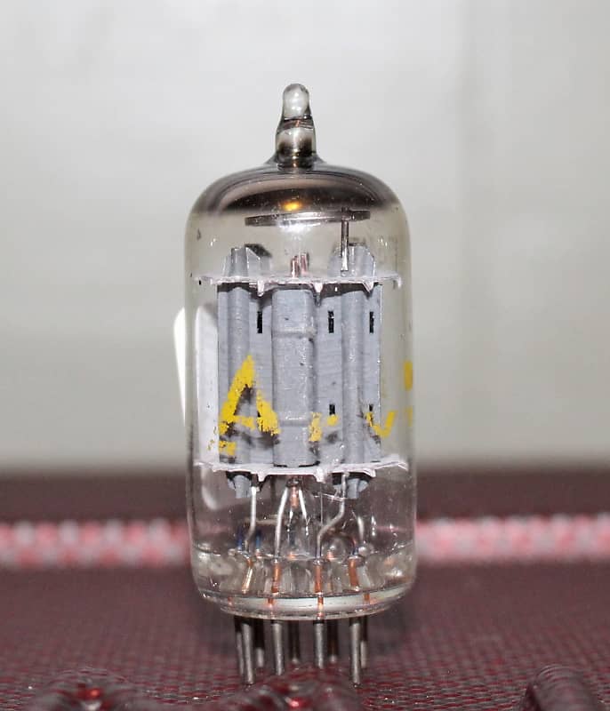 SYLVANIA 12AX7 LONG PLATE TIGHT BALANCE HALO GETTER COPR | Reverb UK