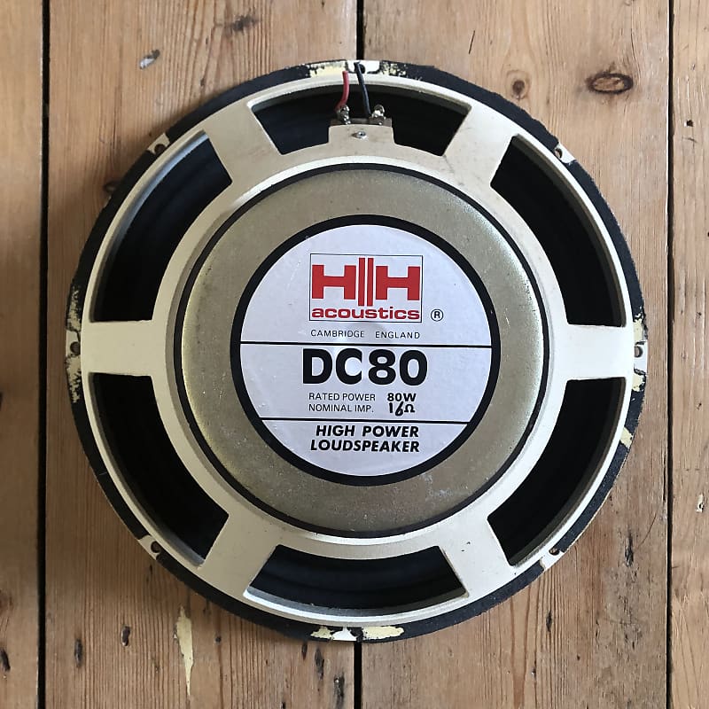 HH 12” guitar / bass speaker DC80 16 ohms - 80 watts 1978 | Reverb