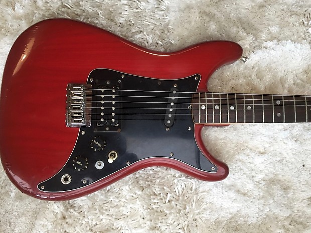 Fender Lead II 1981 Crimson Red Transparent | Reverb UK